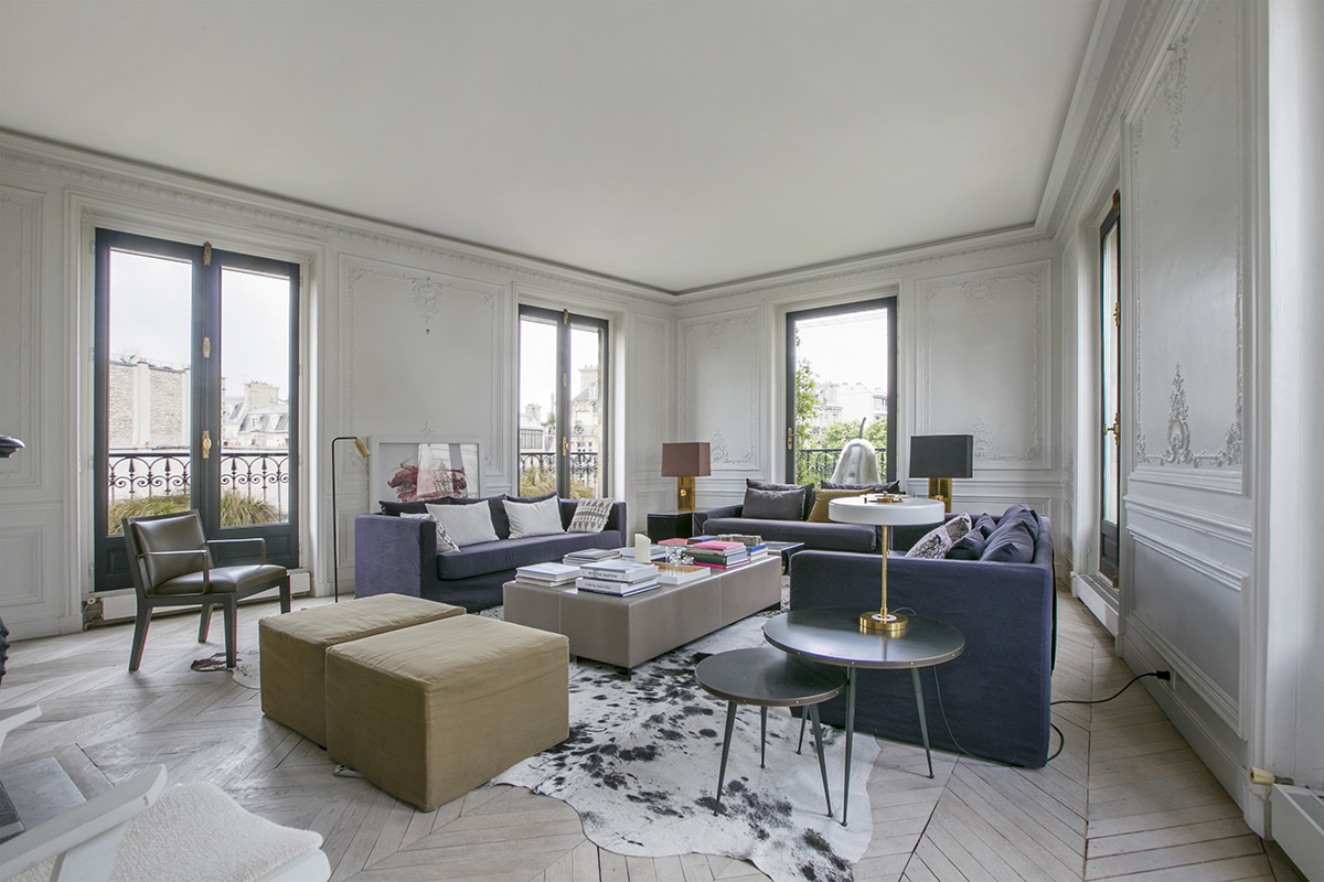Appartements meublés sous les toits parisiens au charme indéniable