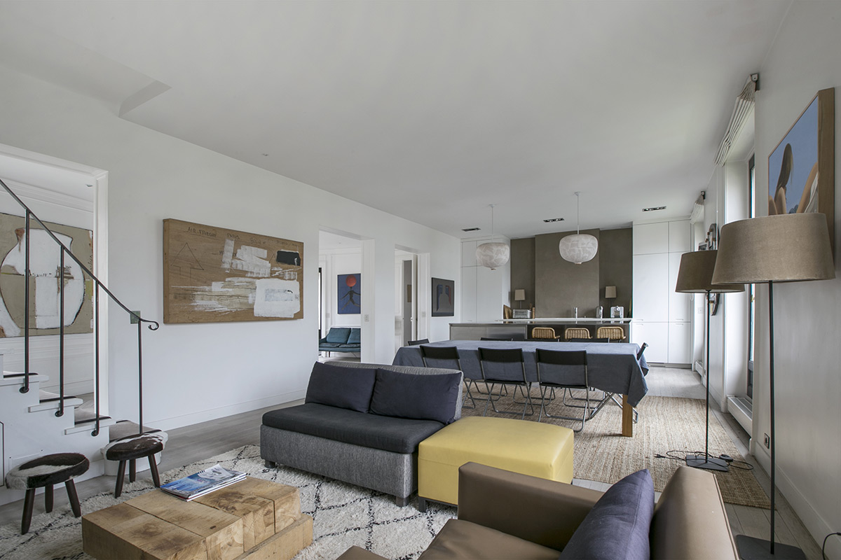 Undeniably charming, furnished attic and top-floor apartments in Paris
