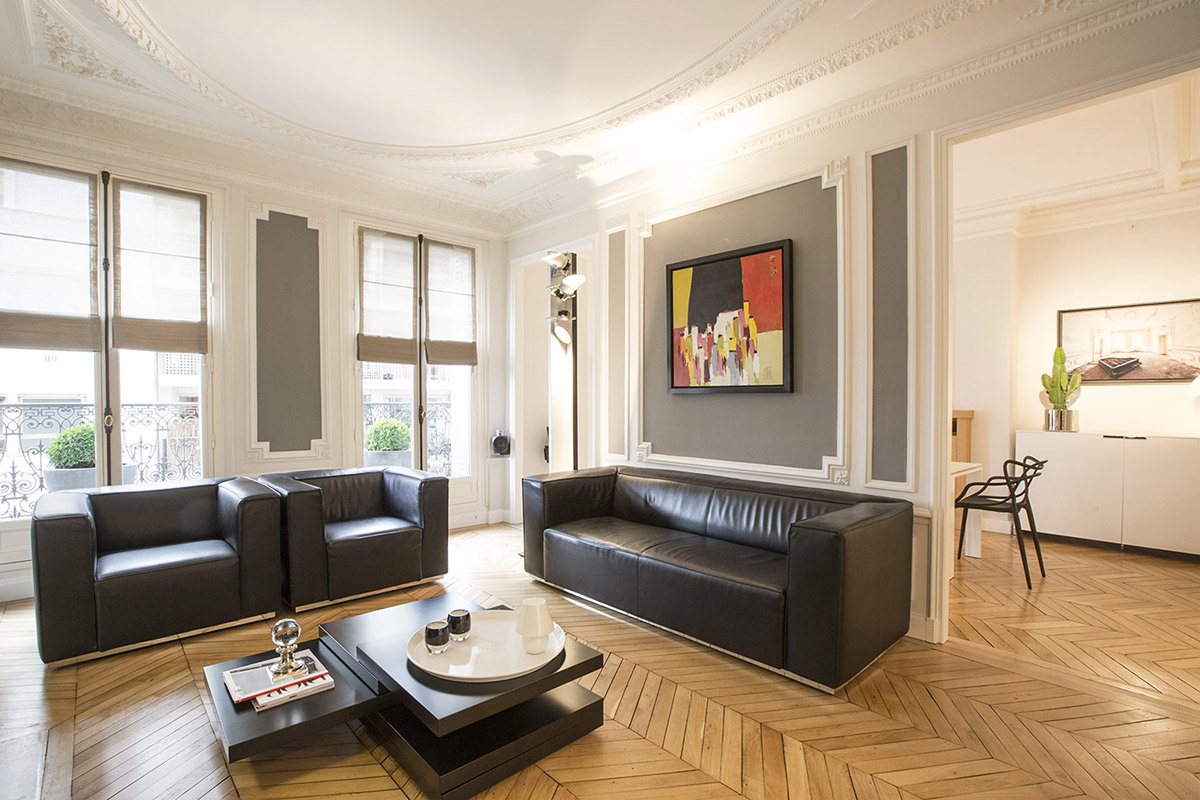 Appartement haussmannien à Paris, l'élégance éternelle aux nombreux atouts